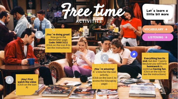 Free time activities | Genially