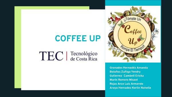PROYECTO COFFEE UP | Genially