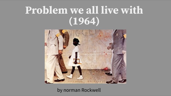problem we all live with | Genially