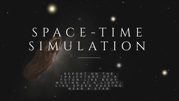 SPACE-TIME SIMULATION | Genially