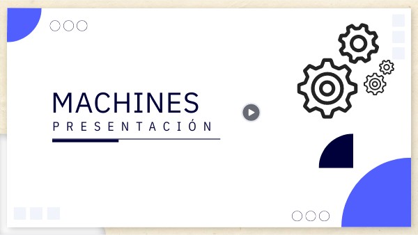 PRESENTACIÓN MACHINES FYQ