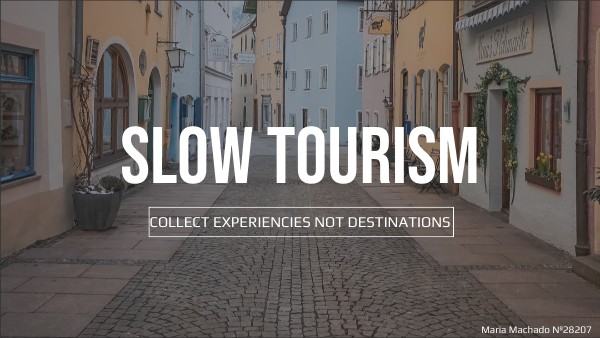 Slow tourism | Genially
