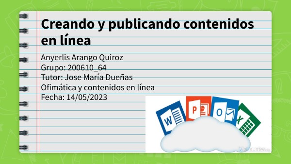 PRESENTACIÓN CUADERNO COLE | Genially