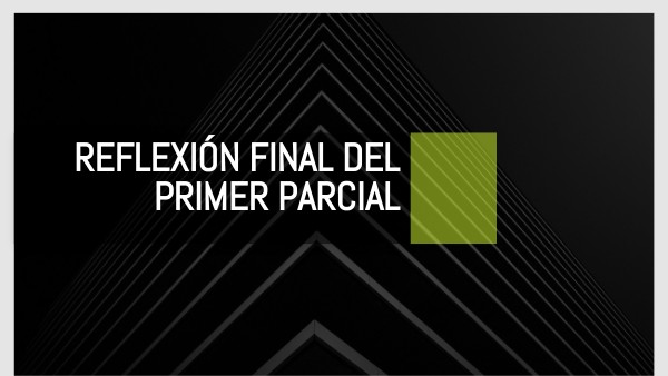 Reflexión final