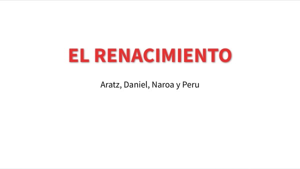 Contexto historico del renacimiento | Genially