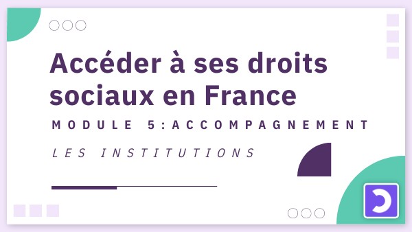 MODULE 5 PARTIE 1 | Genially