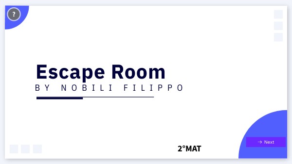 ESCAPE ROOM DI SCIENZE | Genially