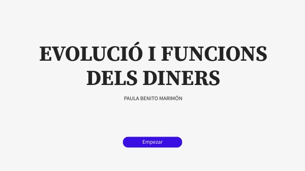 Evolució dels diners