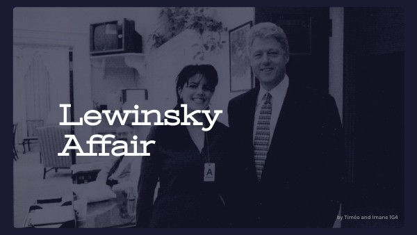 Lewinsky Affair