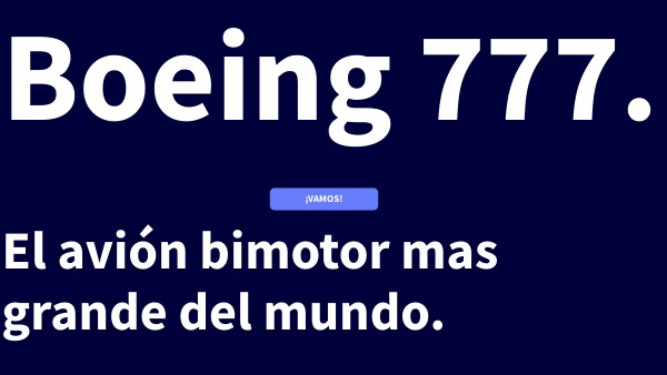 Daniel t Boeing 777 | Genially