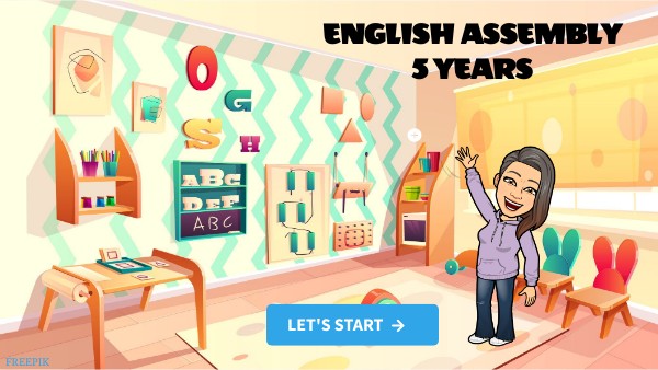 ENGLISH ASSEMBLY 5 YEARS | Genially