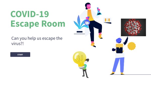 COVID-19 ESCAPE ROOM | Genially