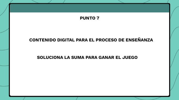 Completar la Suma | Genially