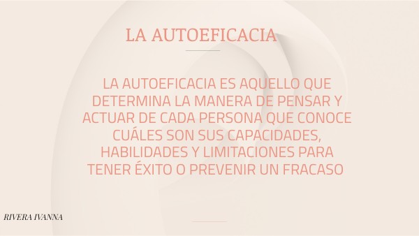 La autoeficacia | Genially