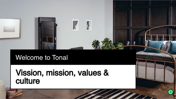 Welcome to Tonal