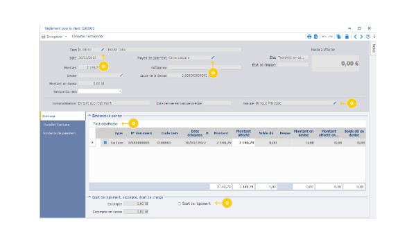 EBP : saisi règlement | Genially
