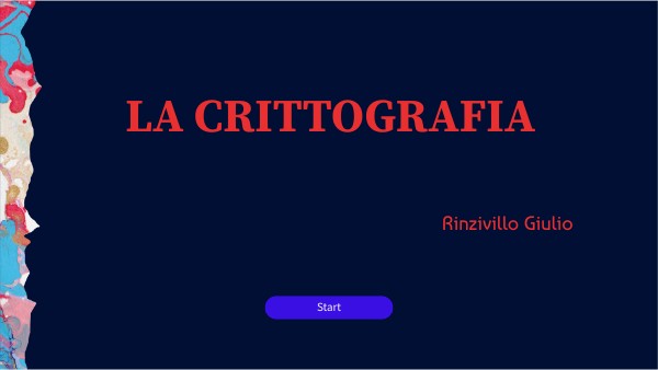 LA CRITTOGRAFIA | Genially