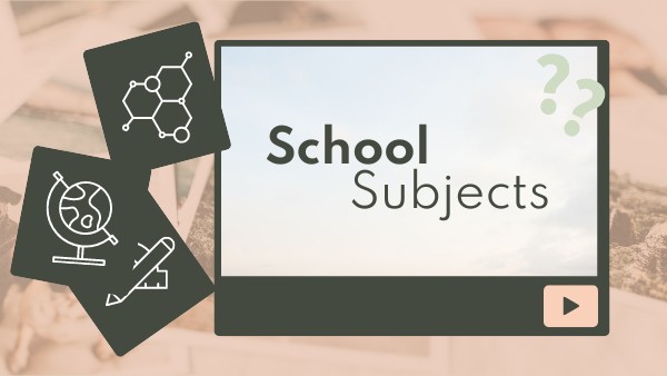 Quizz school subjects