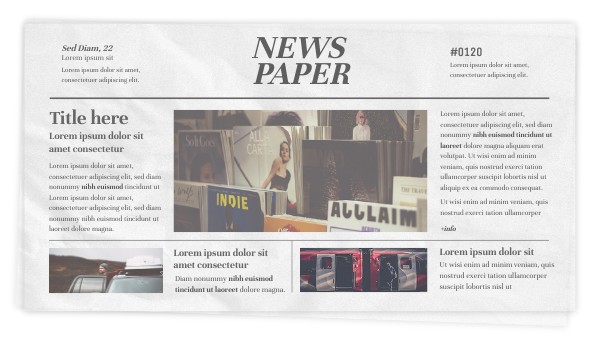 NEWSPAPER PRESENTATION | Genially
