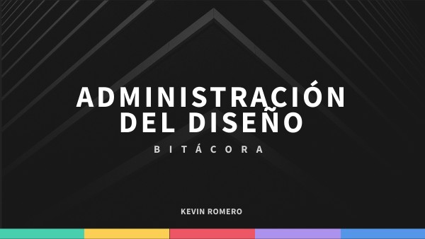 Bitácora_Admin_Kevin Romero | Genially