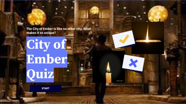 City of Ember QUIZ | Genially