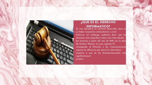 DERECHO INFORMATICO | Genially
