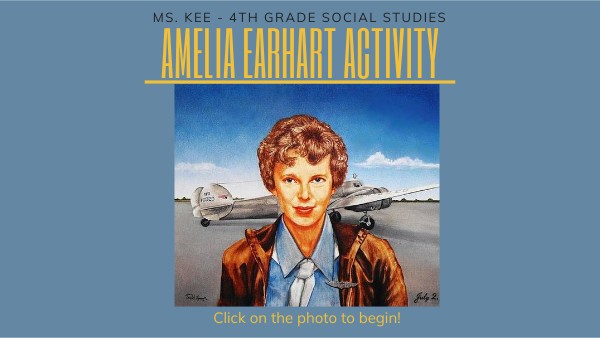 Interactive Amelia Earhart Activity