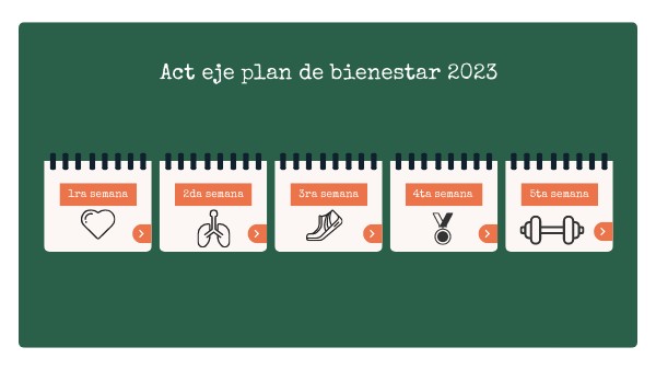 Act eje plan de bienestar 2023
