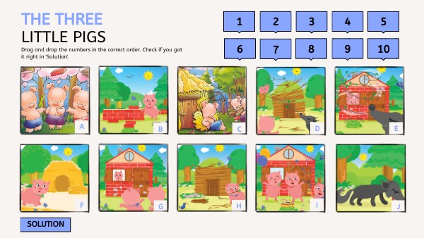 THREE LITTLE PIGS | Genially