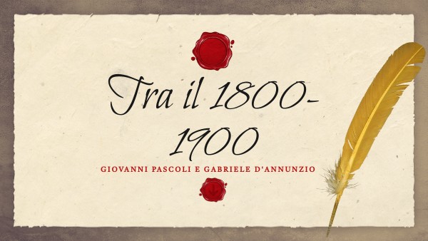 Tra il 1800 e il 1900 | Genially