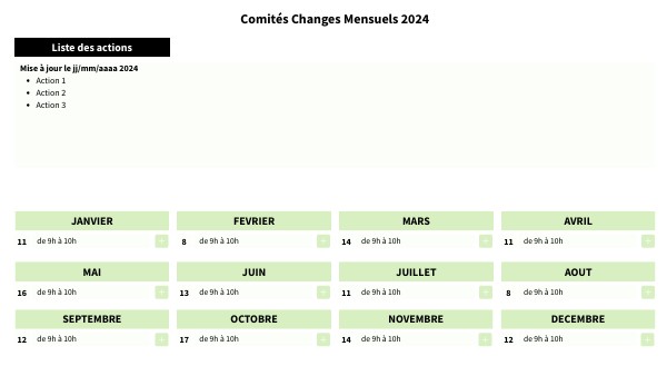 Comités Change 2024 | Genially