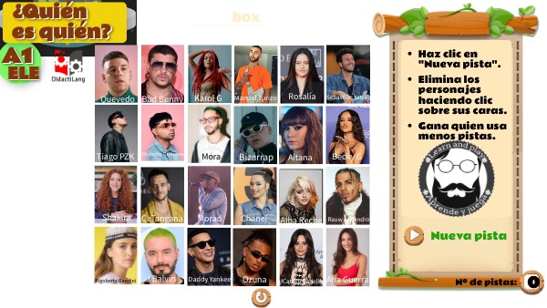 ¿Quién es quién? Cantantes hispanos