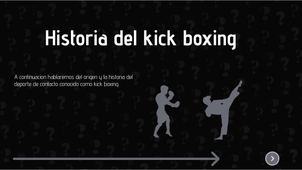 Historia del kick boxing