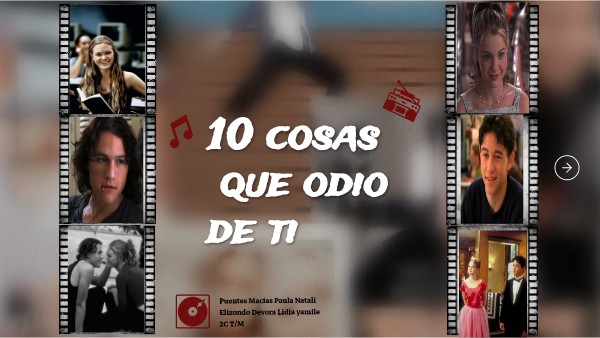 10 cosas que odio de ti | Genially