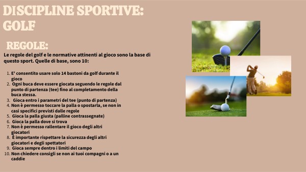 discipline sportive | Genially