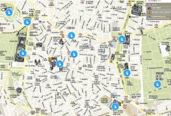 plan interactif de Madrid | Genially