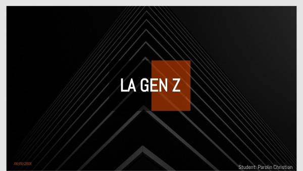 la gen z | Genially