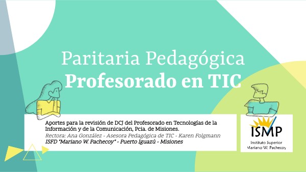 PARITARIA PEDAGÓGICA PROF. TIC