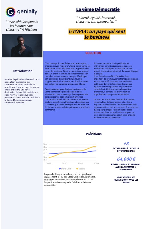 VERTICAL GENIAL ONE PAGER | Genially