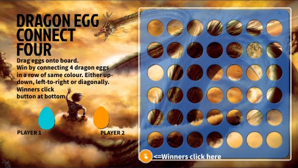 DRAGON EGG CONNECT FOUR