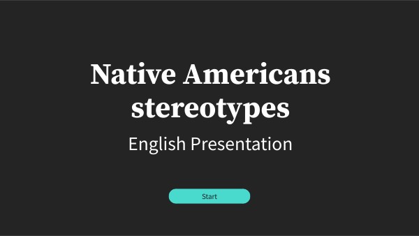 Native Americans Stereotypes | Genially