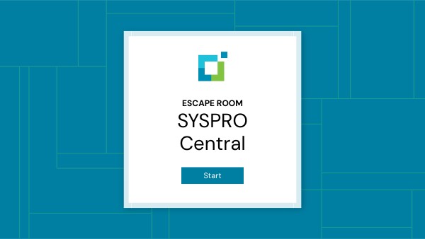 SYSPRO Escape room | Genially