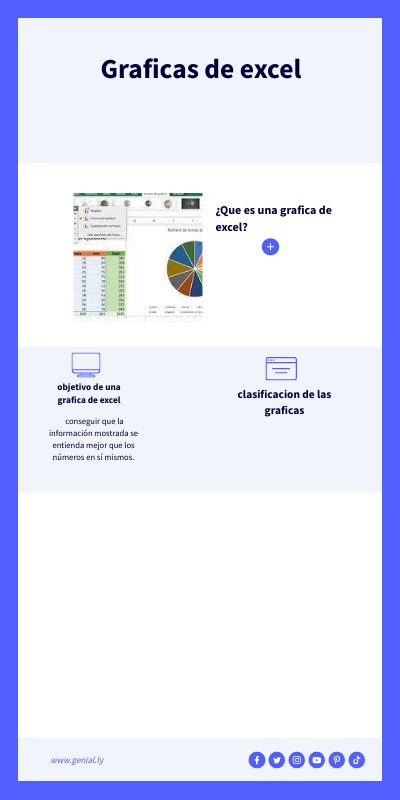 INFOGRAFÍA Graficas excel | Genially