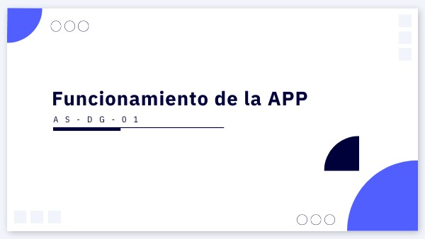 FUNCIONAMIENTO DE LA APP | Genially
