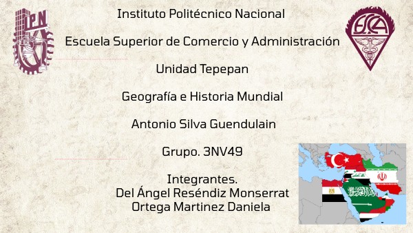 MAPA DE MEDIO ORIENTE | Genially