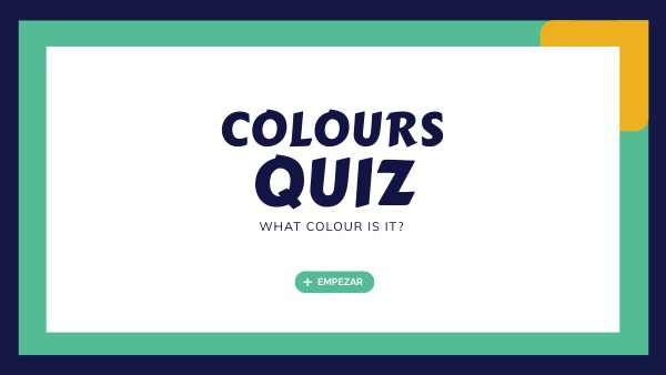 QUIZ COLORES | Genially