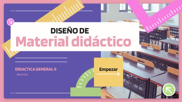 DISEÑO DE MATERIAL DIDÁCTICO | Genially