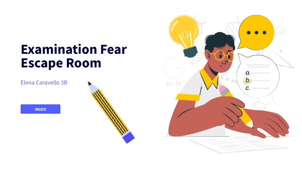 EXAMINATION FEAR ESCAPE ROOM | Genially