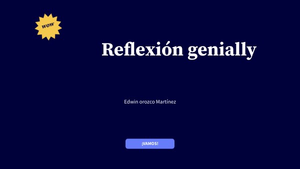 mi reflexión de genially | Genially