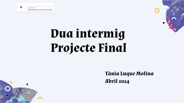 Tània Luque DUA Intermig | Genially